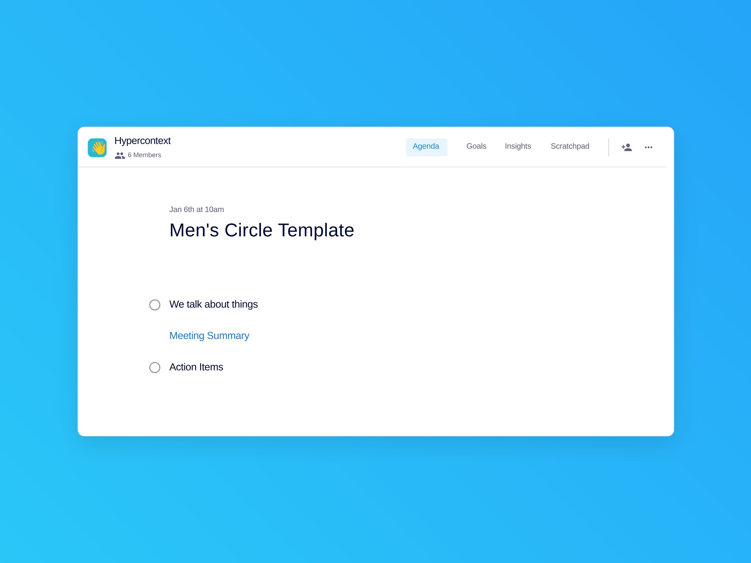 Men's circle template template (2 topics and ideas) | Spinach